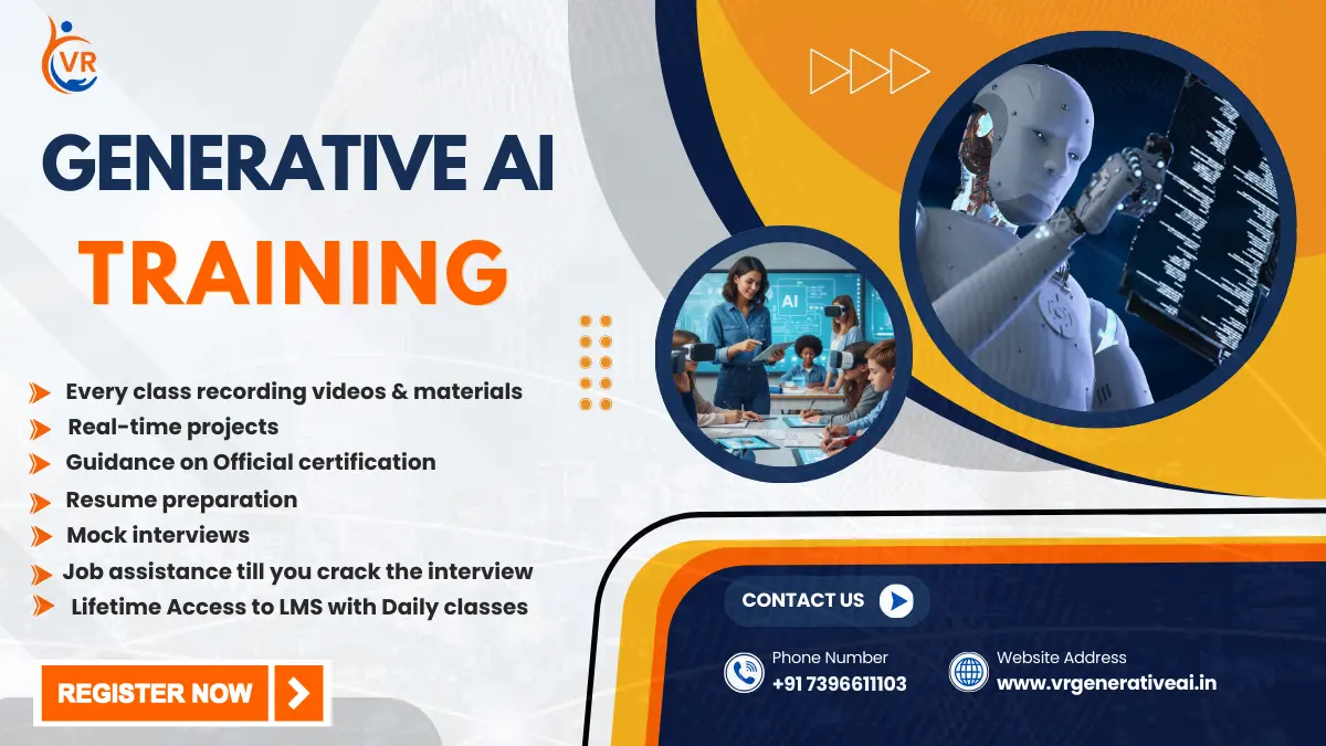 Generative AI Training in Hyderabad #1 Certification Course