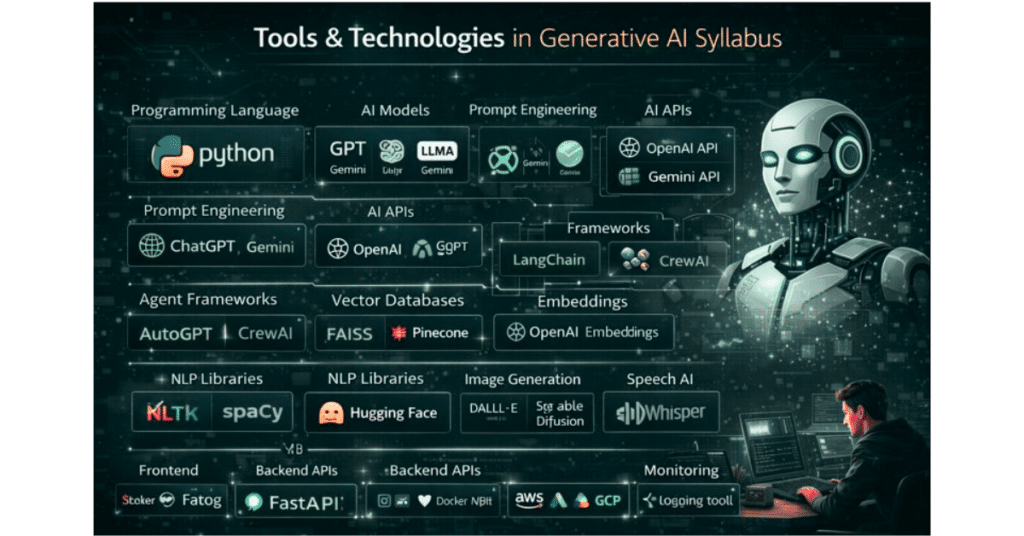 Generative AI Syllabus 2026 | Beginner to Advanced Guide