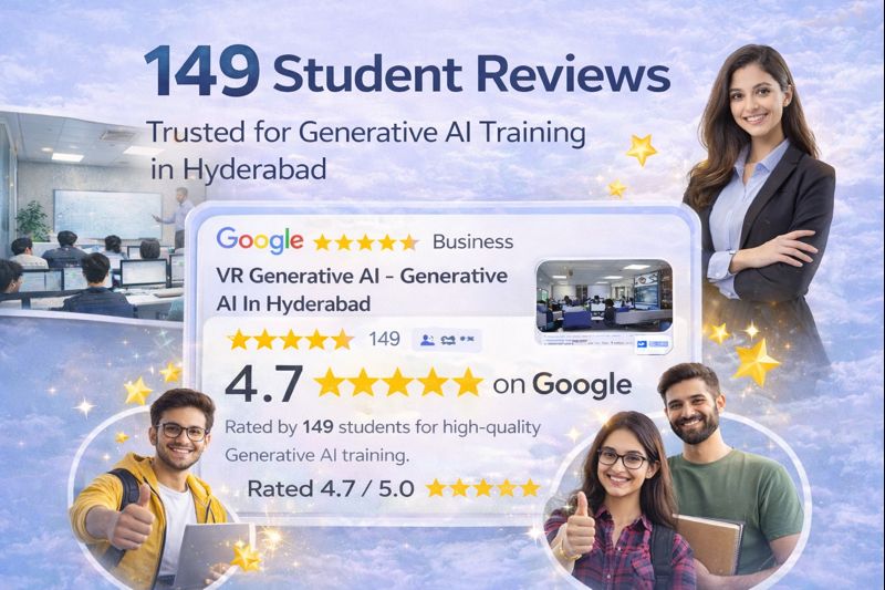 Generative AI Training in Hyderabad #1 Certification Course